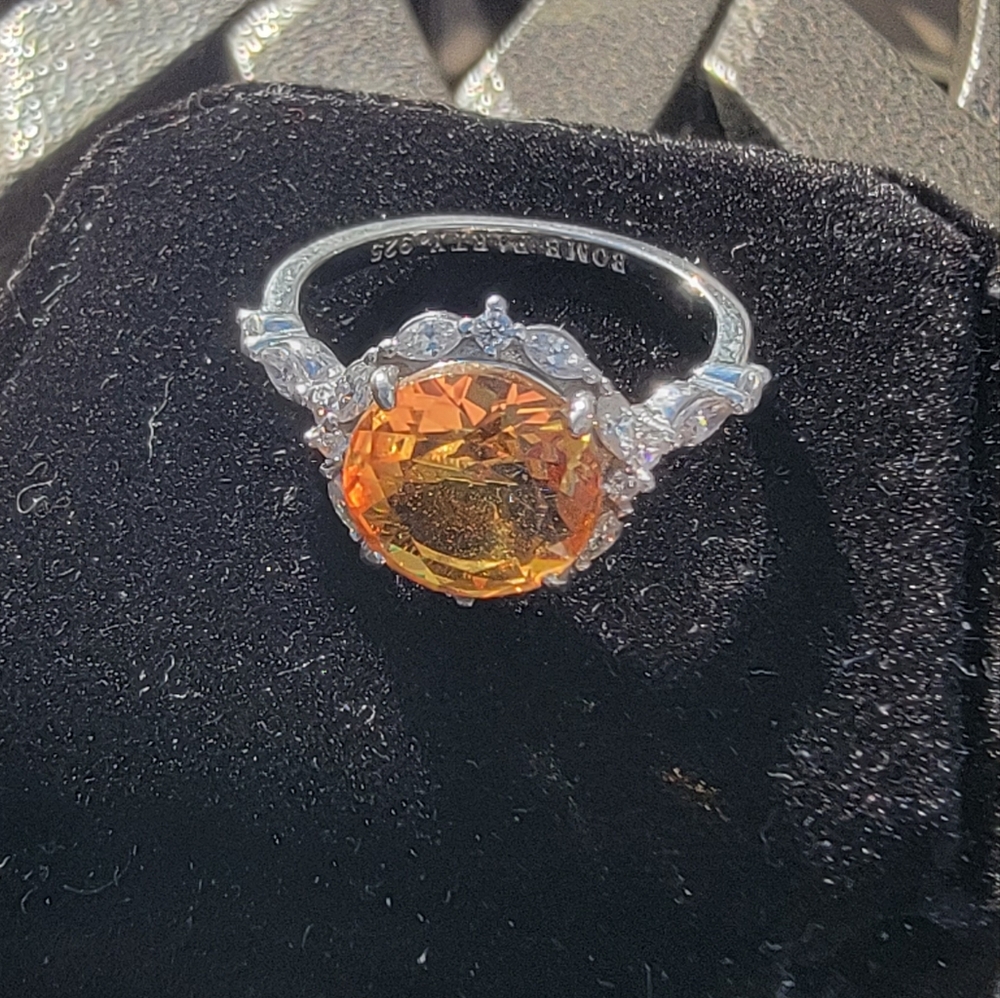 Bomb Party Ring .925 Sterling Silver Ring Lab Created… - Gem